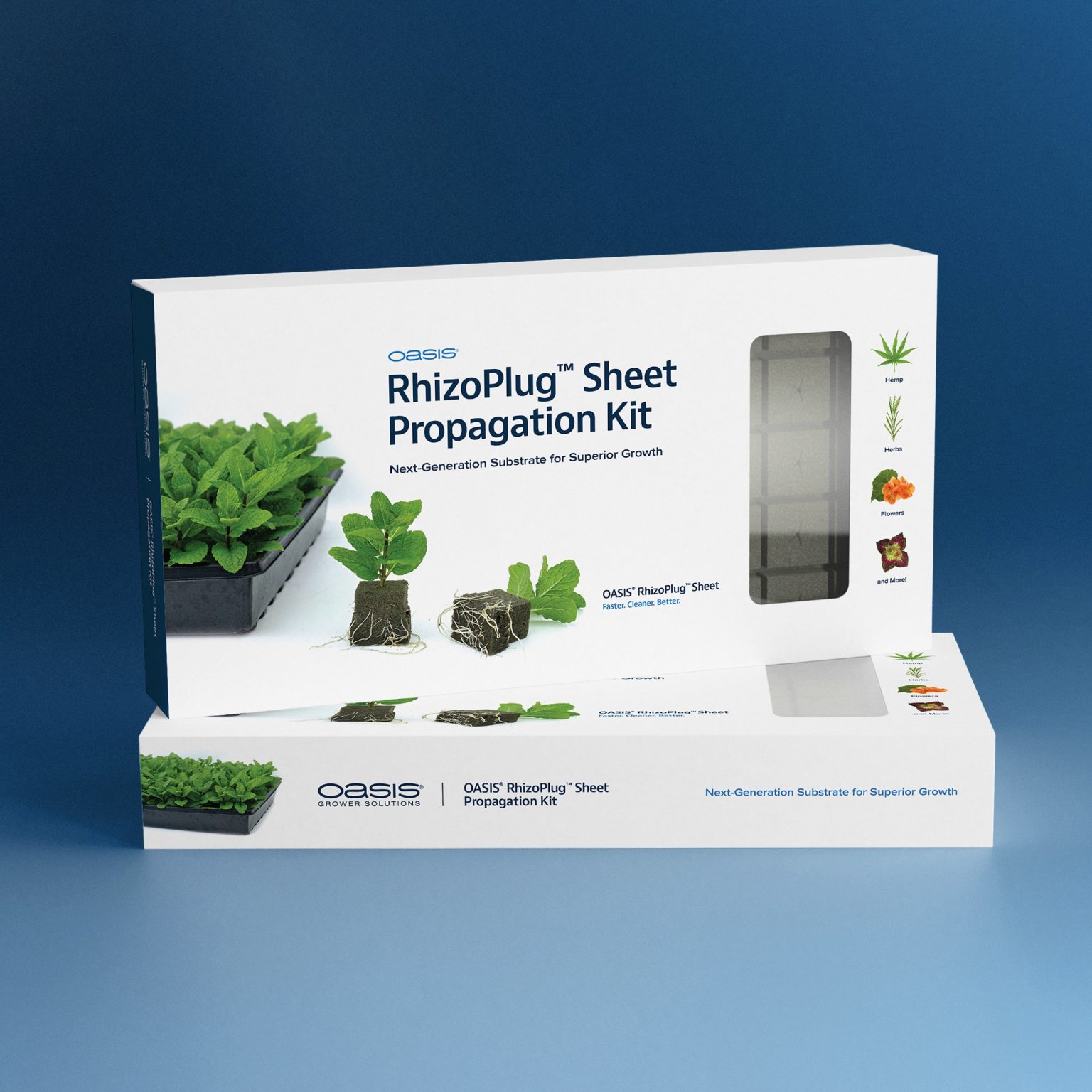 OASIS® RhizoPlug™ Sheet Propagation Kit - Oasis Grower Solutions